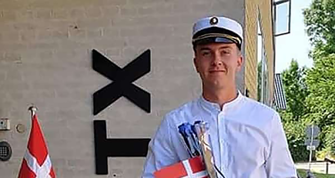 Mikkel har slået golfbolden fra Randers til USA